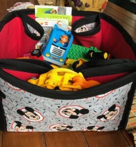 "Play, then Store Away" Convertible Playmat & Storage Tote Pattern ...
