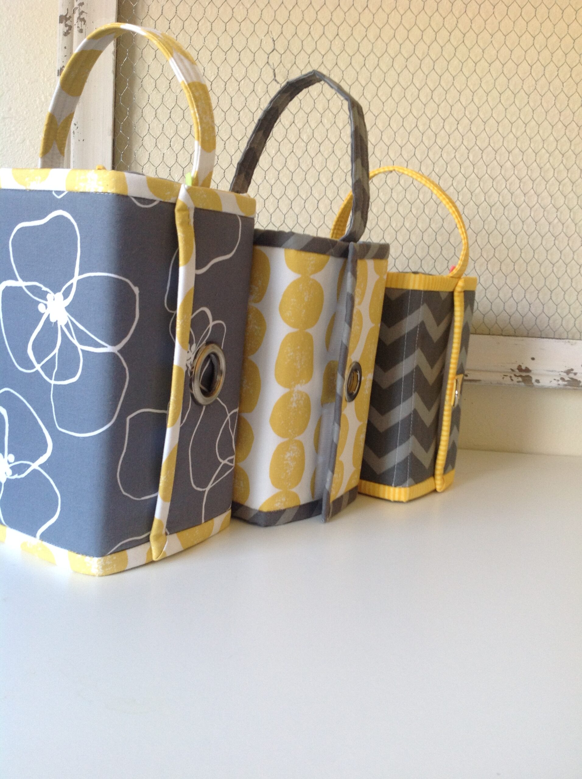 New Pattern: The Rollie Pollie Organizer - cozy nest design