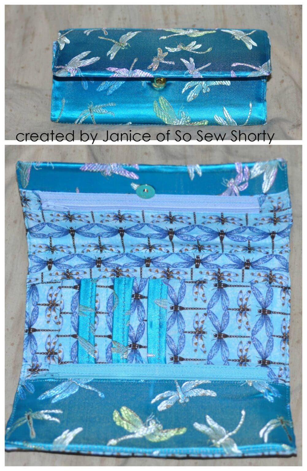 Seat Belt Series: Tri-Fold Wallet Sewing Pattern - cozy nest design