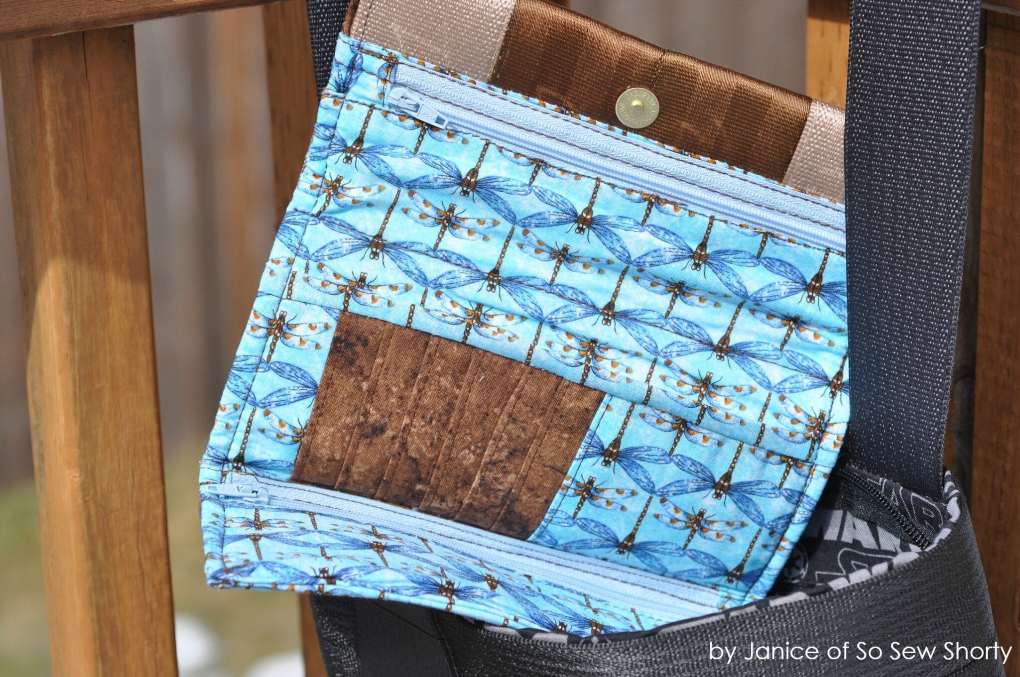 Seat Belt Series: Tri-Fold Wallet Sewing Pattern - cozy nest design
