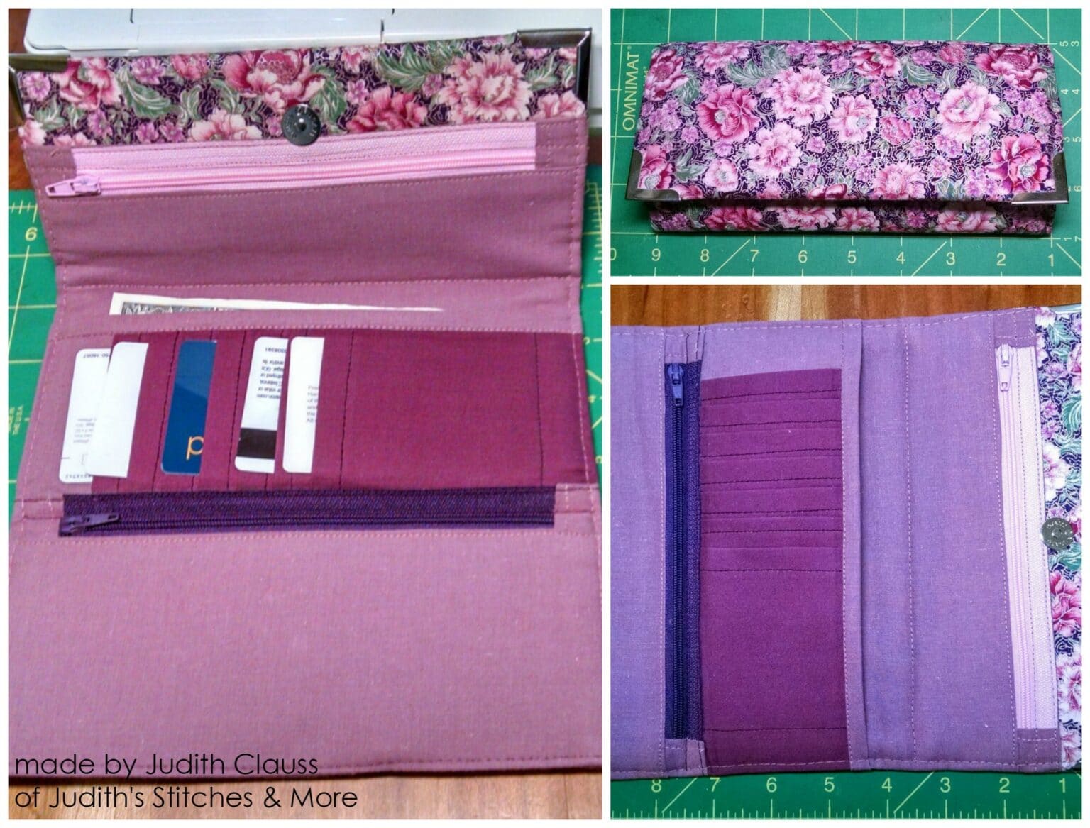 Seat Belt Series: Tri-Fold Wallet Sewing Pattern - cozy nest design