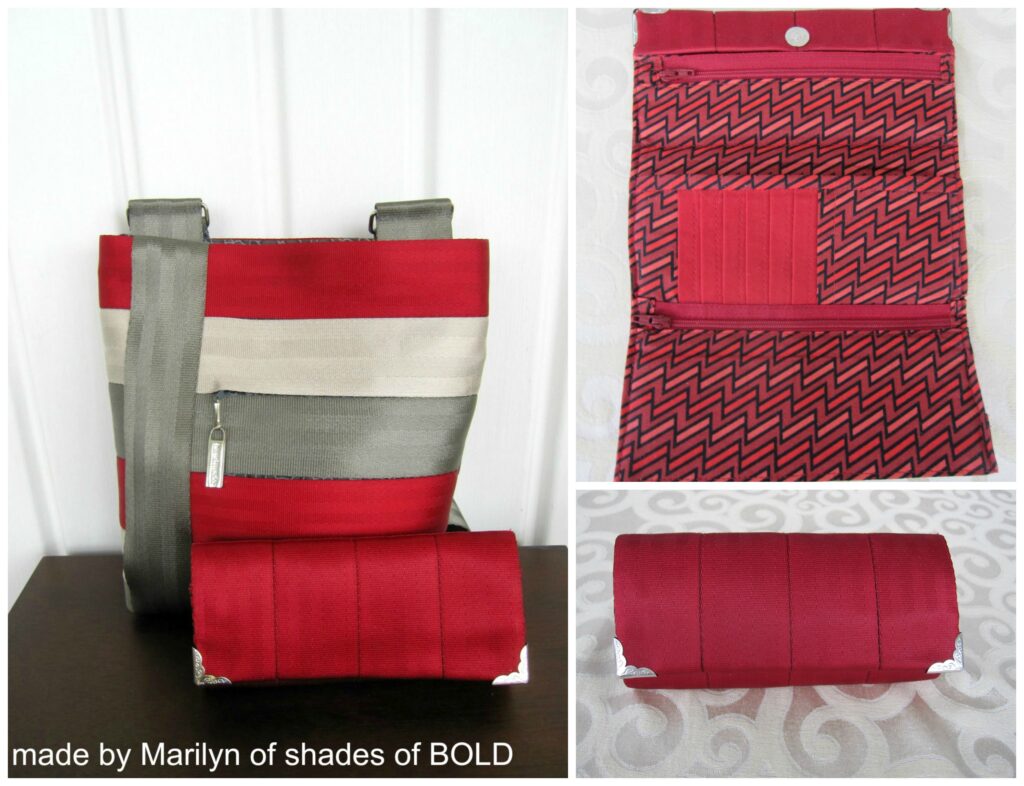 Seat Belt Series: Tri-Fold Wallet Sewing Pattern - cozy nest design