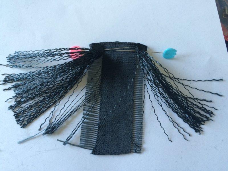 Tutorial: How to make a Sleek Drop Tassel with Seat Belt Webbing - cozy ...