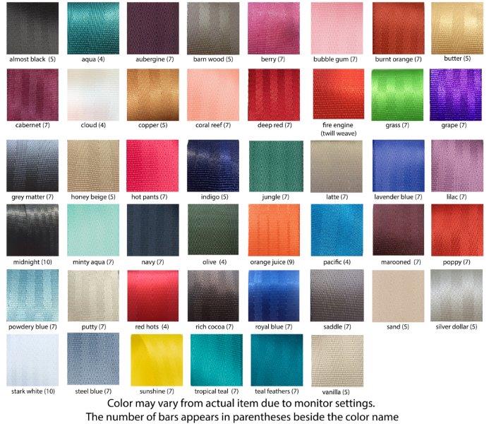 Seat Belt Webbing – By-the-Yard | cozy nest design