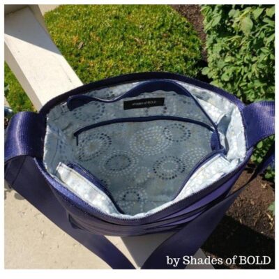 Seat Belt Series: The Roundabout Bag Sewing Pattern - cozy nest design